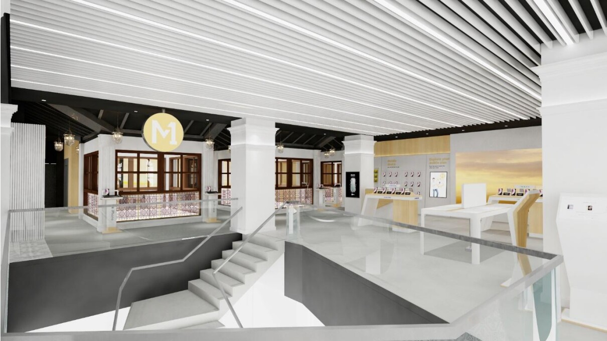 M1 Has A New Home, Set to Open at Peranakan Place in Orchard, Singapore ...