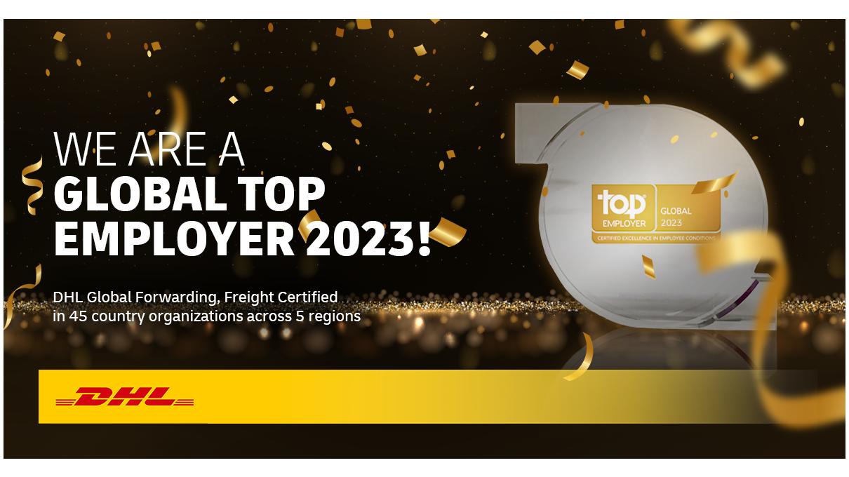 DHL Global Forwarding Asia Pacific recognized as Top Employer 2023 ...