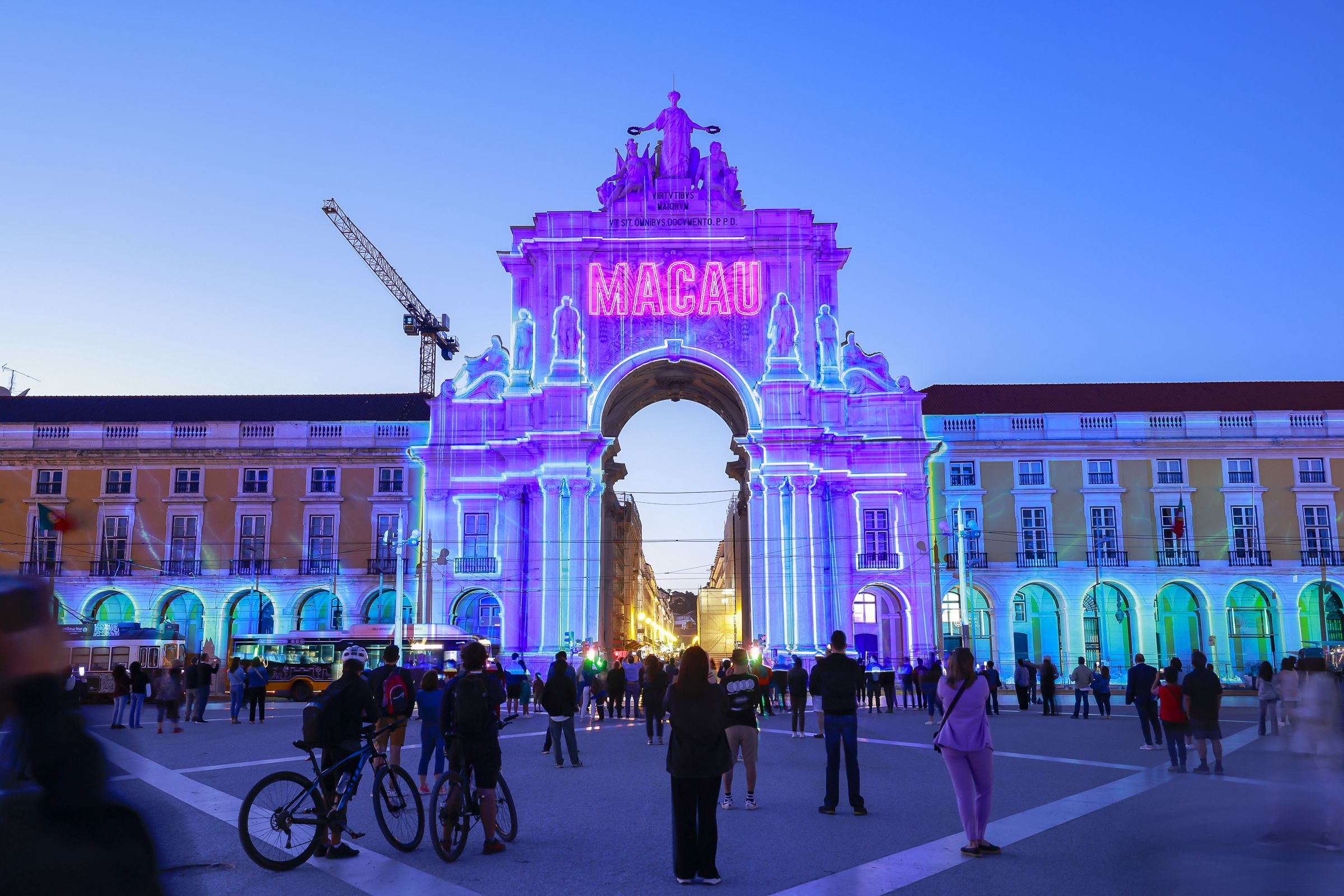 “Light Up Macao Macao Tourism Video Mapping Show” debuts in advance ...
