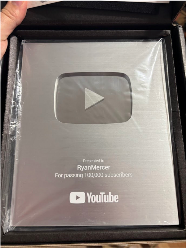 Ryan Mercer Surpasses 100,000 YouTube Subscribers Paving the Way for Full-Time Content Creation ...